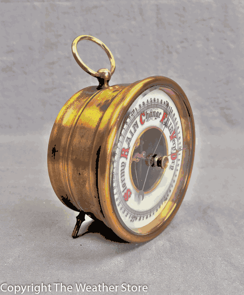 Antique German Aneroid Barometer