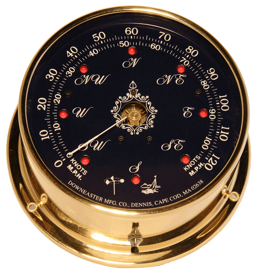 Medallion Wind Speed & Direction w/Gust register by Downeaster - Blue ...