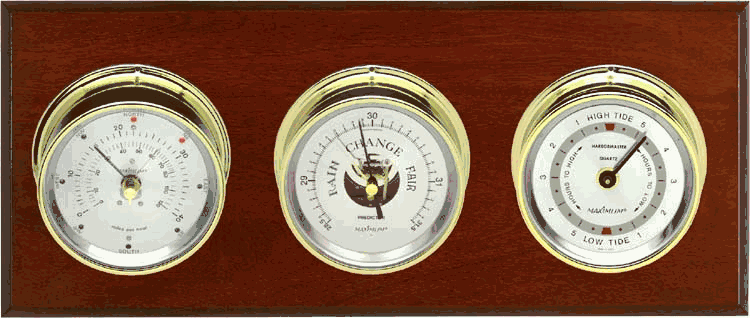 Newport 2-S Weather Station - Wind, Barometer & Tide Clock – The ...