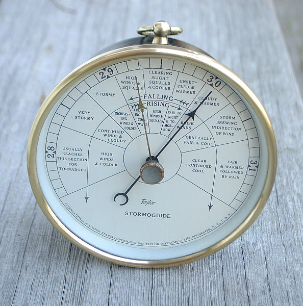 Taylor Stormoguide Aneroid Barometer 1927 – The Weather Store
