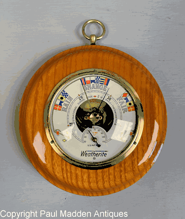 Vintage Weatherite Barometer – The Weather Store